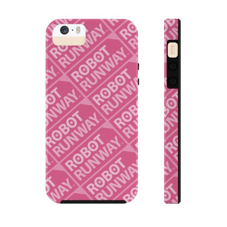 Robot Runway™ Pink Motif Case Mate Tough Phone Cases - Robot Runway ...