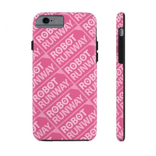 Robot Runway™ Pink Motif Case Mate Tough Phone Cases - Robot Runway ...