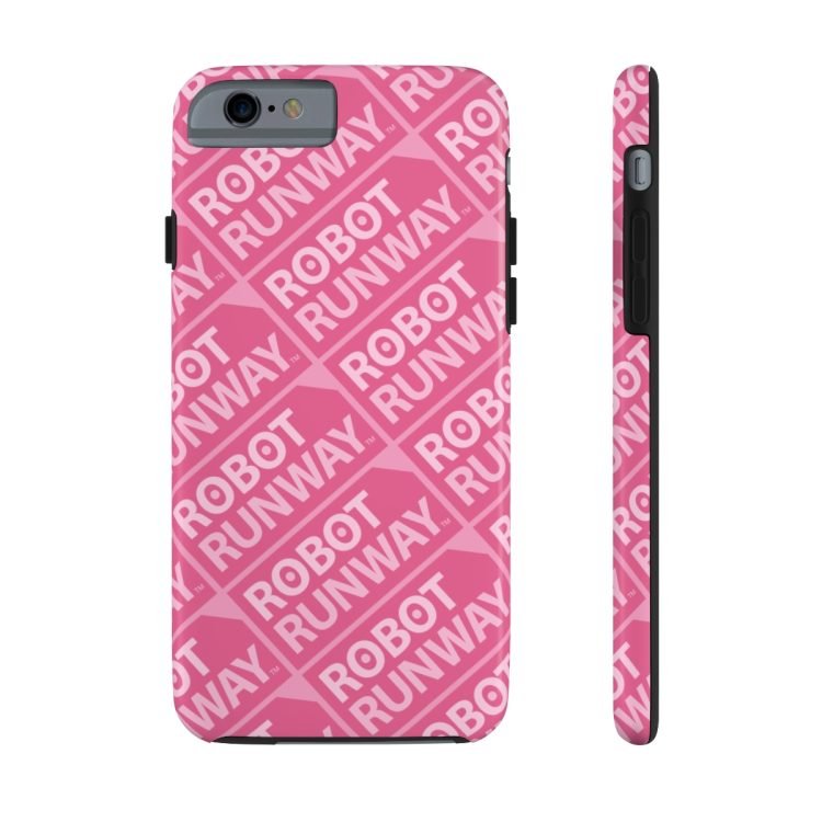 Robot Runway™ Pink Motif Case Mate Tough Phone Cases - Robot Runway ...