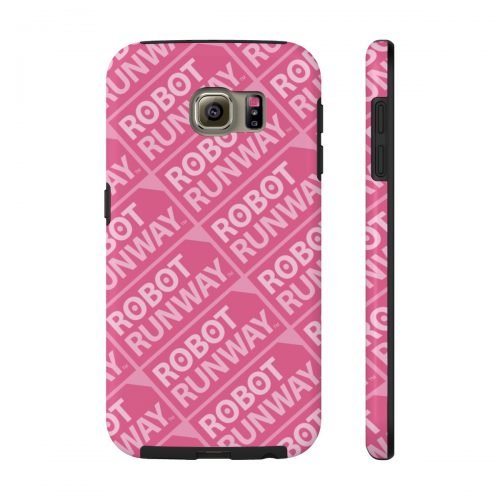 Robot Runway™ Pink Motif Case Mate Tough Phone Cases - Robot Runway ...