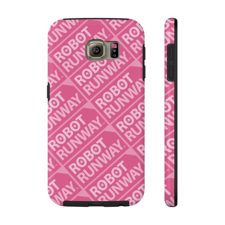 Robot Runway™ Pink Motif Case Mate Tough Phone Cases - Robot Runway ...