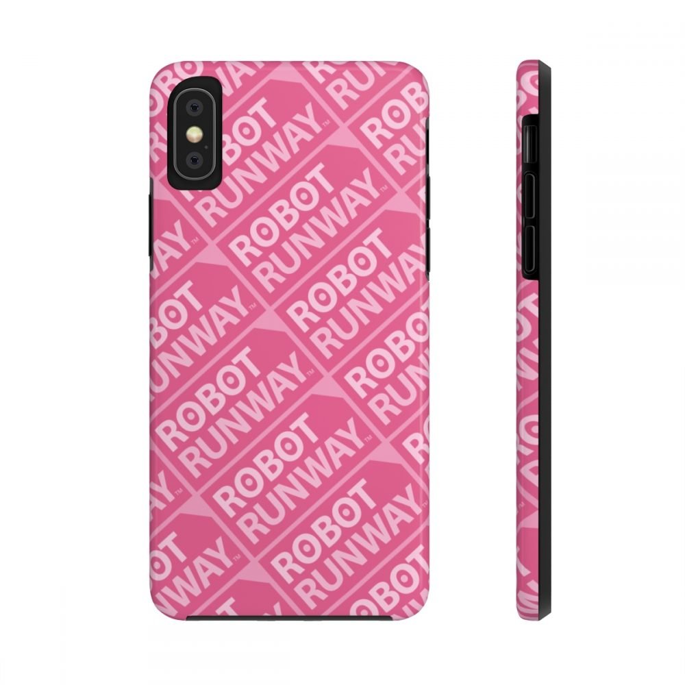 Robot Runway™ Pink Motif Case Mate Tough Phone Cases - Robot Runway ...