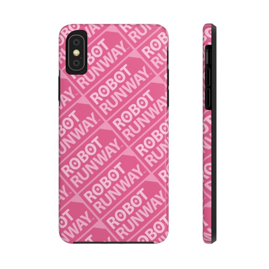 Robot Runway™ Pink Motif Case Mate Tough Phone Cases - Robot Runway ...