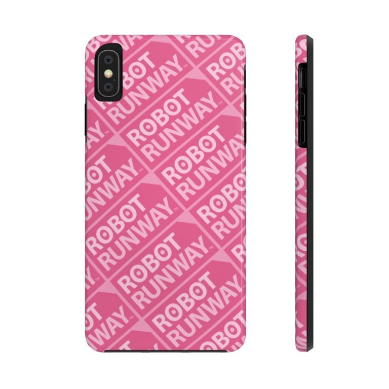 Robot Runway™ Pink Motif Case Mate Tough Phone Cases - Robot Runway ...