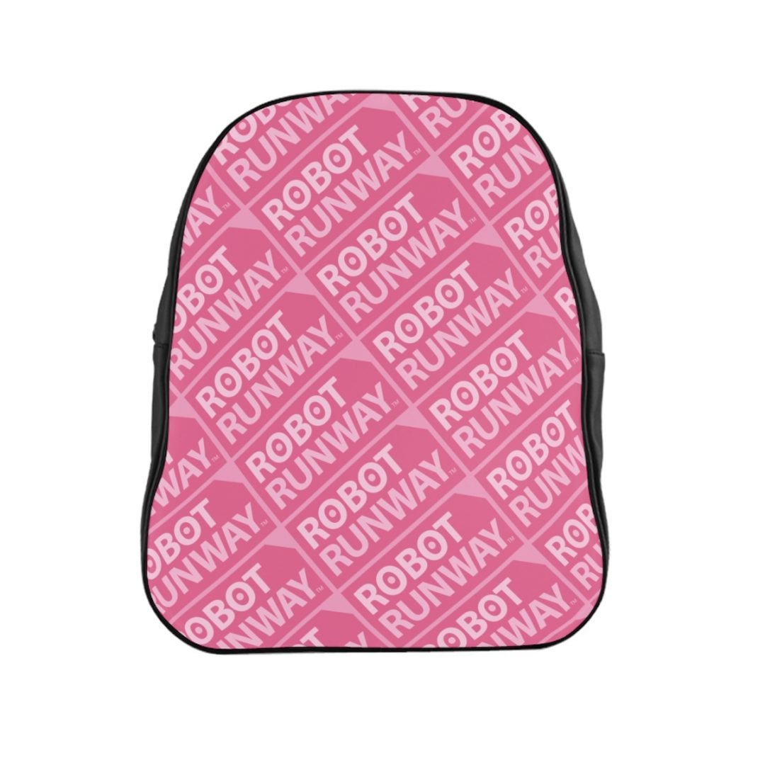 Robot Runway™ Pink Motif Backpack - Robot Runway® - Official Robot ...