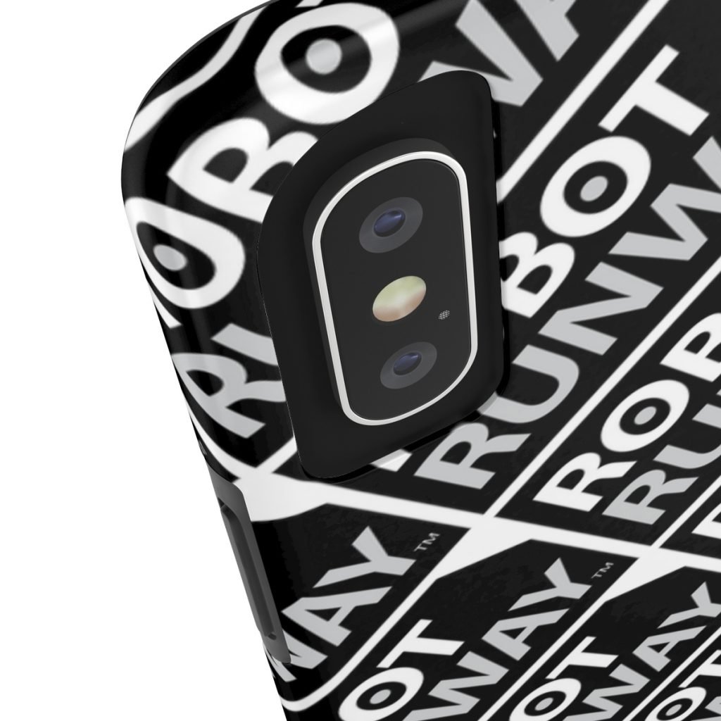 Robot Runway™ Black & White Motif Case Mate Tough Phone Cases - Robot ...